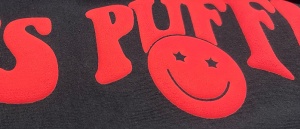 What are Puff Screen Printed Heat Transfers?