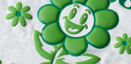 What are Puff Screen Printed Heat Transfers?