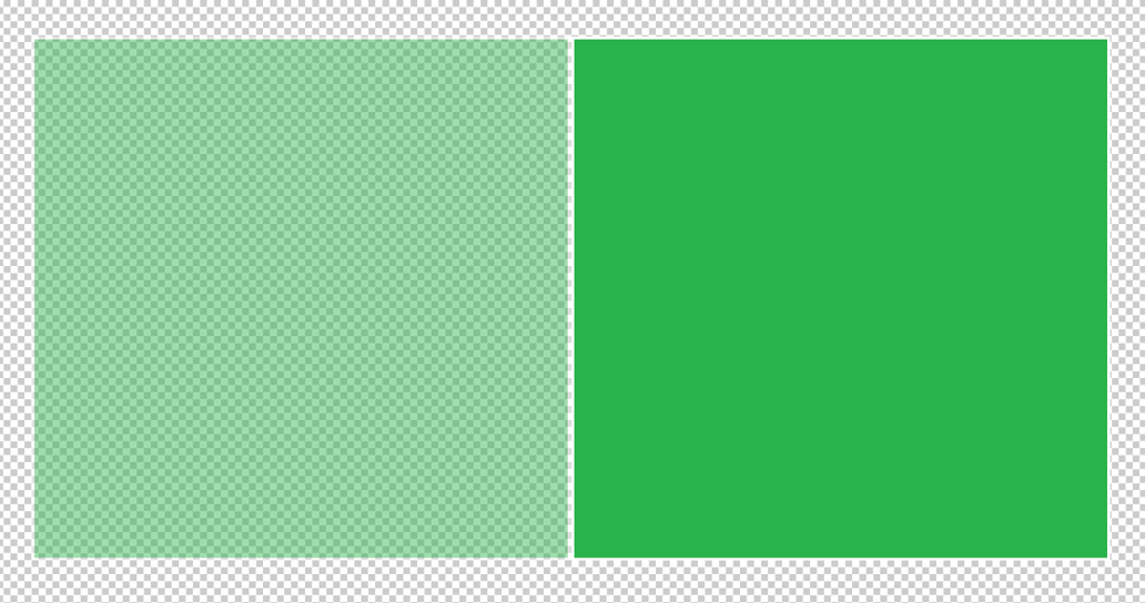 Can you print transparent areas?